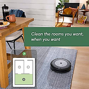 iRobot Roomba i4 EVO (4150) Wi-Fi Connected Robot Vacuum – Now Clean by Room with Smart Mapping Compatible with Alexa Ideal for Pet Hair Carpets & Hard Floors