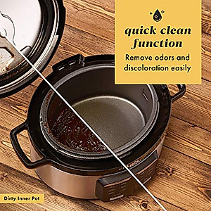 Crock-Pot Express 6 Quart Electric Pressure Cooker and Food Warmer, Programmable Pressure Cooker with Timer, Stainless Steel (2109296)