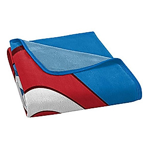 Marvel's Avengers, "The Shield" Micro Raschel Throw Blanket, 46" x 60", Multi Color