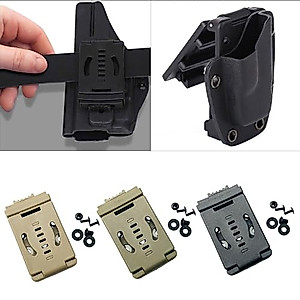 DSBAOMA Quick Open Multifunctional Waist Clip Back Clip Replacement Carrying K Sheath Clip Sheath Belt Clip