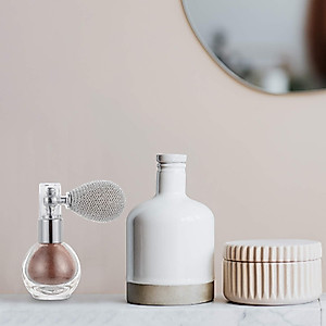 Beaupretty Glitter Powder Spray Pressed Powder Loose Perfume Bottle Sparkle Powder Makeup Body Dust for Beauty Highlighter Shimmer Cosmetic