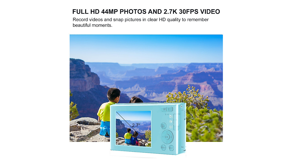 Acuvar 44MP Digital Camera - Perfect Vlogging Companion