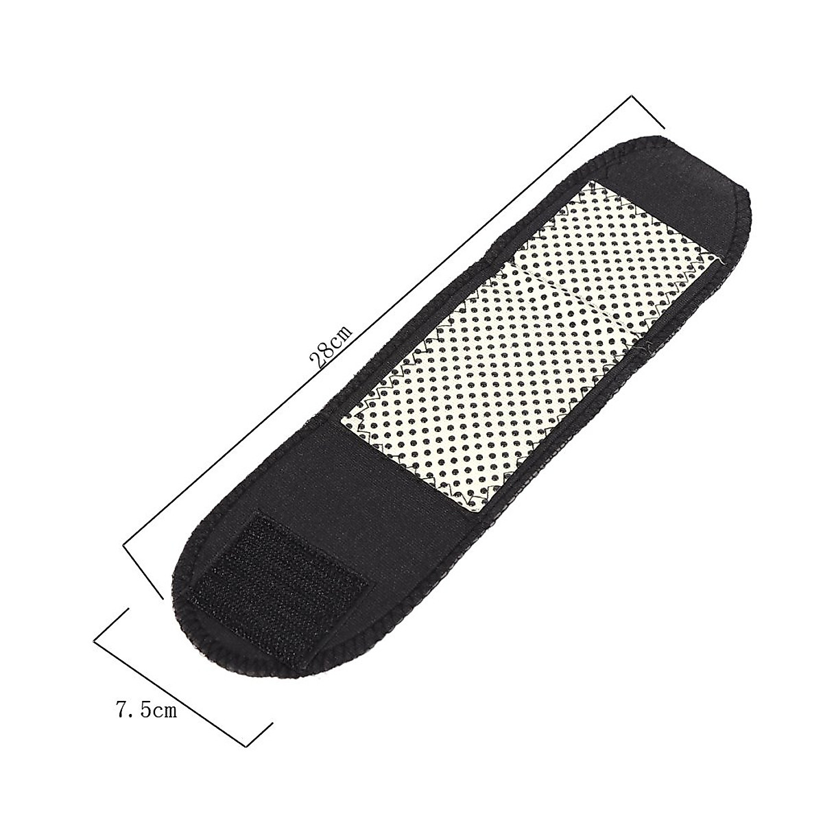 Tourmaline Wrist Support Brace, 1 Pair Tourmaline Magnetic Massage Therapy Self-Heating Wrist Brace Support Protector, Arthritis Joint Pain Relief Injury Recovery