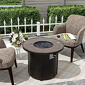 WO Outdoor Tempered Glass 1/2" inch High Heat Fire Rocks for Gas or Natural Fire Pit Table, Propane Fireplace, Safe for Outdoors and Indoor, 10 lb. - 10 Pounds (Gray Reflective)