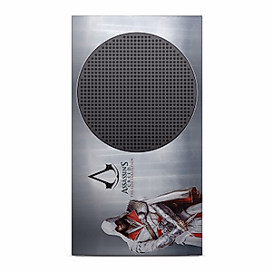 Head Case Designs Officially Licensed Assassin's Creed Master Assassin Ezio Auditore Brotherhood Graphics Vinyl Sticker Gaming Skin Decal Cover Compatible With Xbox Series S Console