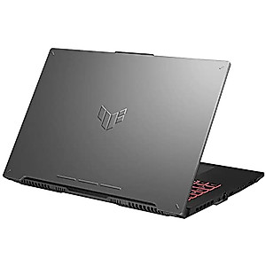 XOTICPC ASUS 2023 TUF Gaming A17 FA707NU Gaming Laptop (AMD Ryzen 7 7735HS, RTX 4050 6GB, 64GB DDR5, 2TB 990 PRO NVMe SSD, 17.3" 144Hz FHD, Windows 11 Home) Gamer Notebook Computer