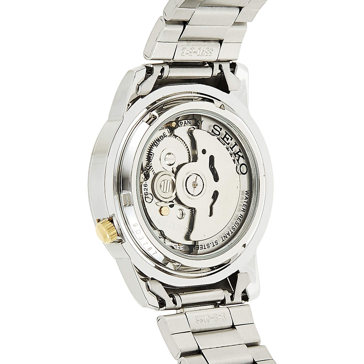 Seiko Series 5 Automatic Gold Dial Men's Watch SNKK13J1