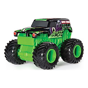 Monster Jam, Official Grave Digger Rev ‘N Roar Monster Truck, 1:43 Scale