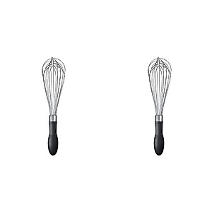OXO Good Grips 11-Inch Balloon Whisk and 9-Inch Whisk