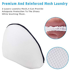 GOGOODA 7 Set Laundry Mesh Bags Delicate Wash Bags with 2 Set Sneaker Shoe Wash Bags