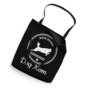 Dock Diving Dog Mom - Dog Jumping Swimming Tote Bag