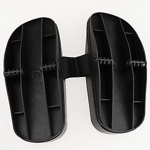 B Baosity Multifunction Rowing Machine Pedals Supplies Replacement Parts Easy to Install Non Slip Leg Training Lightweight for Workout Gym Sports