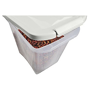 Van Ness 10-Pound Food Container with Fresh-Tite Seal (FC10) white