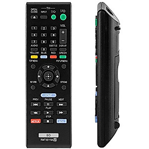 New Remote RMT-B119A Compatible with Sony Blu-Ray Disc DVD Player BDP-BX59 BDP-S390 BDP-S590 BDP-BX110 BDP-S1100 BDP-S3100 BDP-BX310 BDP-BX510 BDP-S580 DP-BX510 BDP-BX59 BDP-BX39