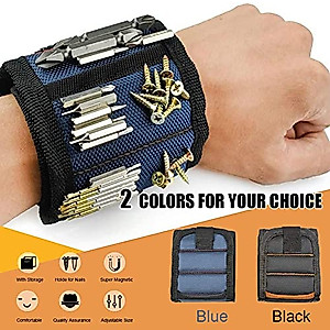 Magnetic Wristband Mens Gifts for Birthday Father's day Christmas, Unique Tool for Holding Screws Gadgets Gift for Dad, Husband, Boyfriend, Handyman mechanics