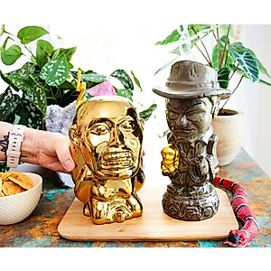 Geeki Tikis Indiana Jones Golden Idol Ceramic Mug | Holds 24 Ounces
