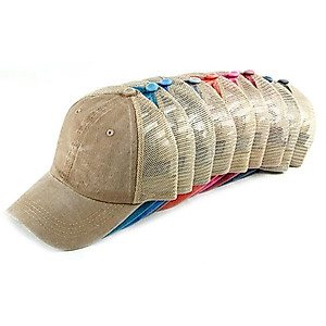 Croogo Men Women Summer Mesh Baseball Cap Quick Dry Cooling Sun Protection Golf Cap Running Adjustable Snapback Hat,Gray-ZM02