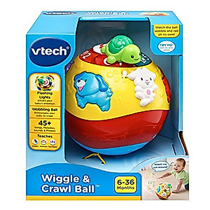 VTech Wiggle and Crawl Ball,Multicolor