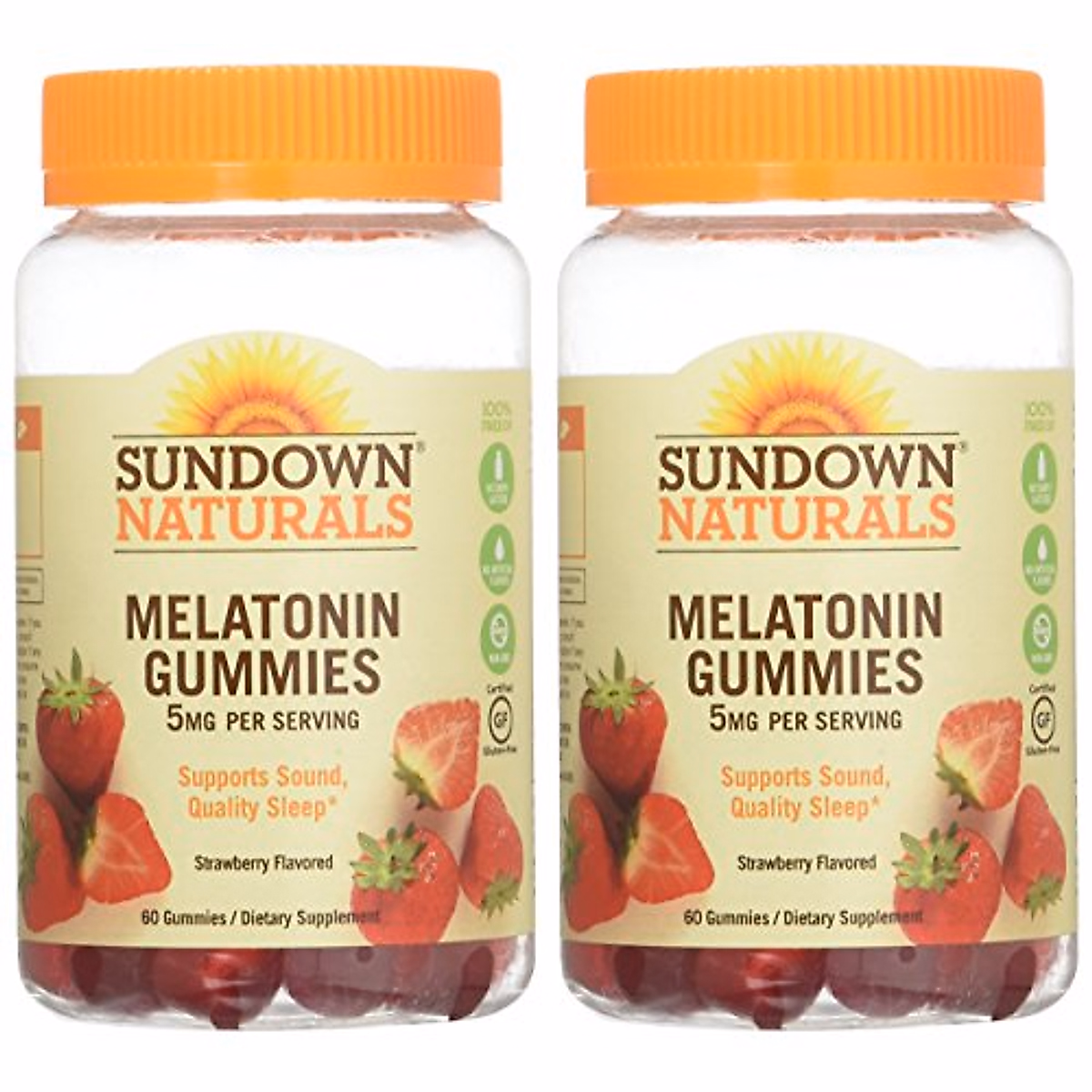 Sd Melatonin Gummies Size 60ct Sundown Melatonin Gummies 60ct (2 Pack)