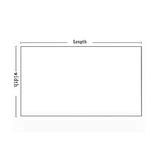 Clear PVC Desk Chair Mat 1.5mm PVC Floor Protection Pad Door Mat Transparent PVC Large Office Chair Mat for Hardwood Floor, Non-Slip Entrance Door Mats, Can Be Cut,85/105/125/145/165cm Wide,100-600cm