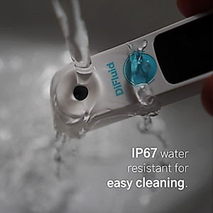 DiFluid Digital Brix Refractometer 0-32% Range Brix Meter, ±0.1% Precision, 0.05% Resolution, Refractive Index, Waterproof, Rechargeable, Portable