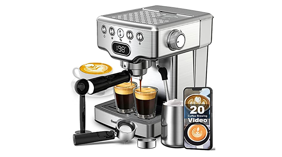 Geek Chef Espresso Machine: Make Perfect Coffee at Home