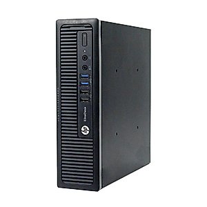 HP EliteDesk 800 G1 USFF Ultra-Slim Business Desktop Computer PC, Intel i5-4570s up to 3.6 GHz, 16GB DDR3 RAM, New 512GB SSD, Keyboard, Mouse, Wireless WiFi, Windows 10 Home 64 Bit (Renewed)