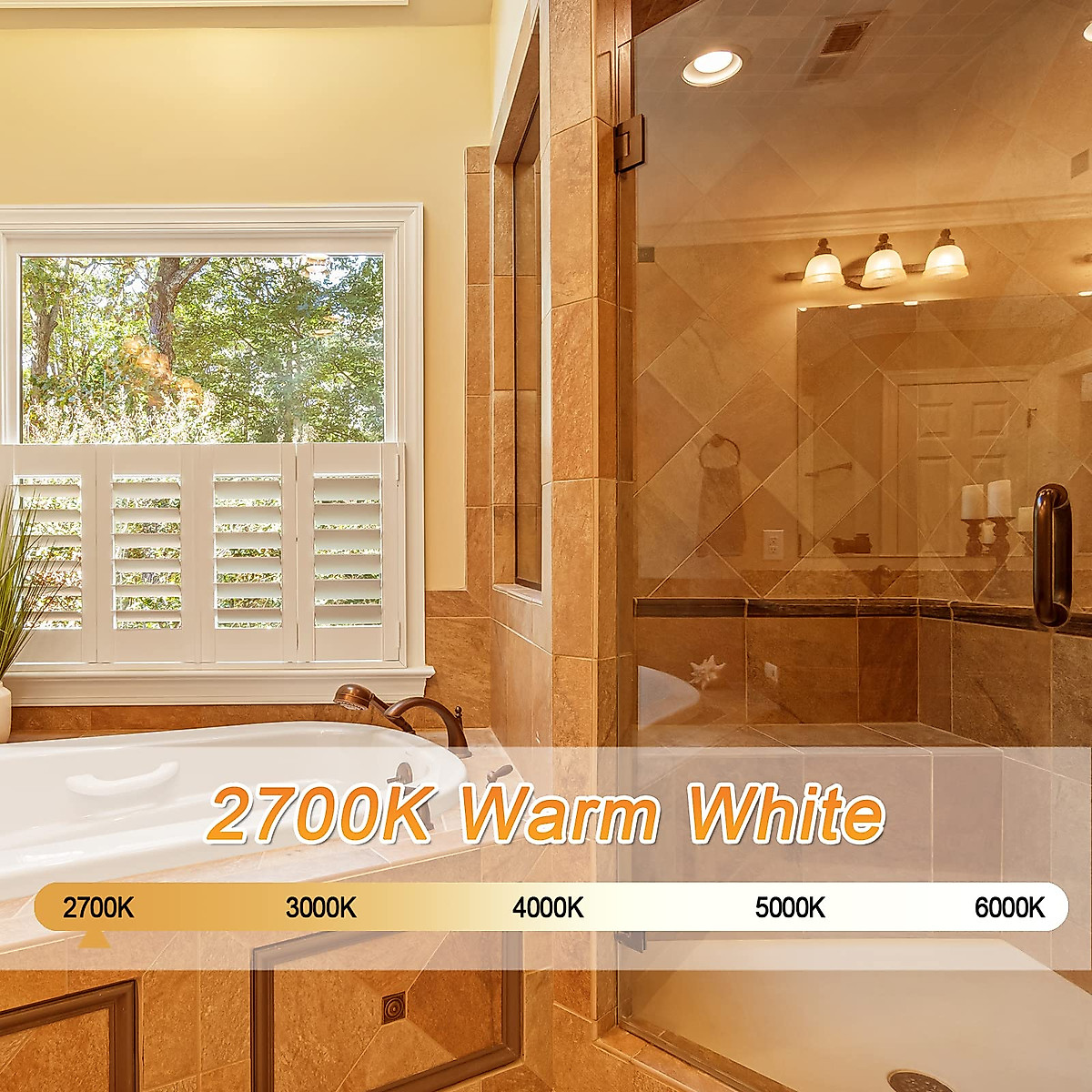 Marxlait 4 Pack LED Light Bulbs 60 watt Equivalent, Warm Light Bulbs 2700K, E26 Medium Base, Standard A19 LED Bulb, Non-Dimmable