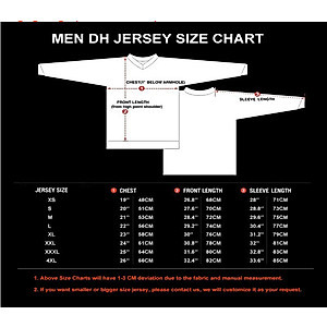 JPOJPO Men's Cycling Jersey MTB T Shirt Long Sleeve Youth Off-Road Motorcycle Jersey Bicycle Clothes Anti-UV