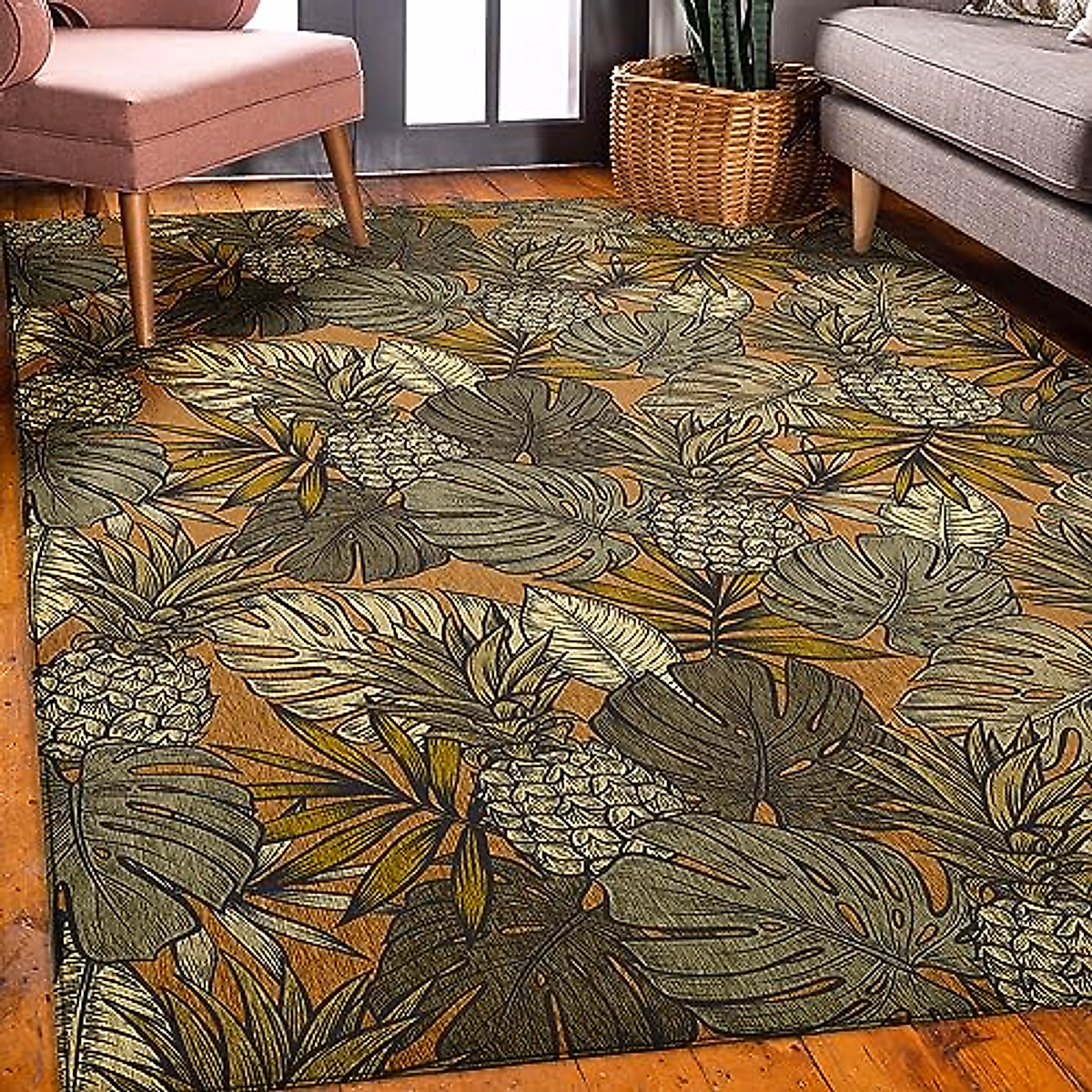 Dalyn Rugs Indoor/Outdoor Tropics TC11 Brown Washable 8' x 10' Rug