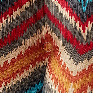 Greendale Home Fashions Outdoor 51x18-inch Bench Cushion, Set of 1, Aztec