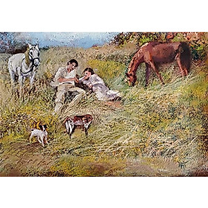 SOLD - Summer Love, by Internationally Renowned Painter Yary Dluhos