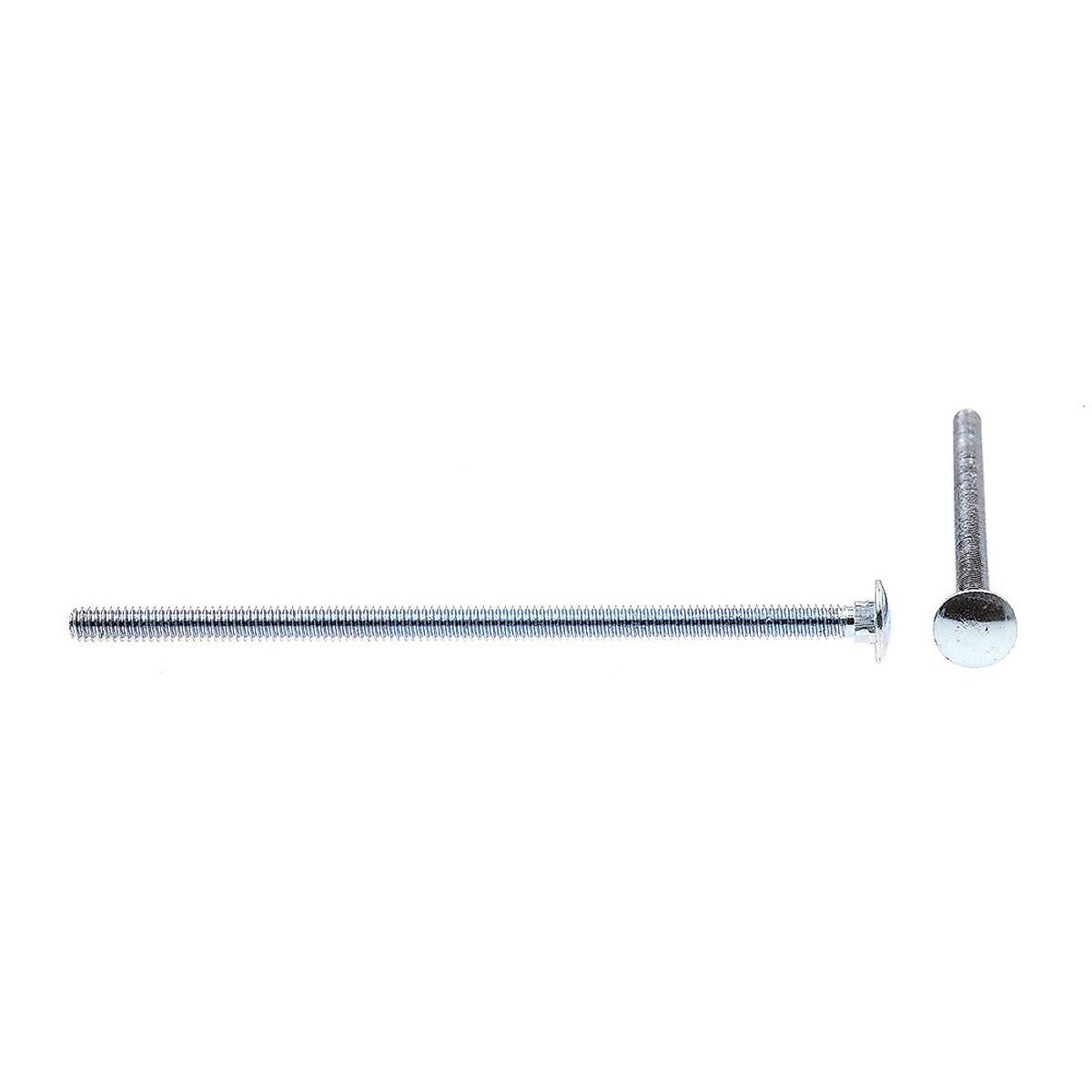 Prime-Line 9062642 Carriage Bolts, 1/4 in.-20 X 5-1/2 in., A307 Grade A Zinc Plated Steel, 50-Pack