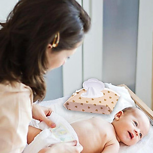 3 Pack Baby Wipes Dispenser，Baby Wipe Holder for Travel，Boho Wipes Container， Reusable Wet Wipes Pouch Portable refillable Wipe Holder for Travel