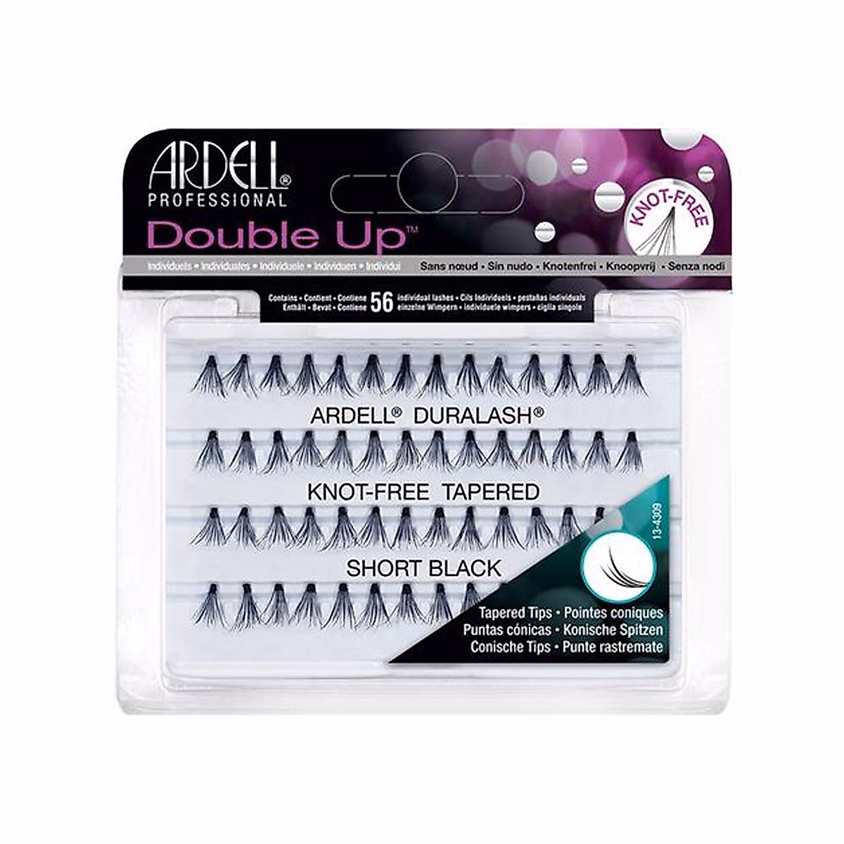 Ardell Soft Touch Knot-Free Eyelash, Black, Short