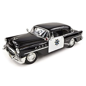 Maisto Buick Century, California Highway Patrol (1:26), 1955, Model Car,, 1:24