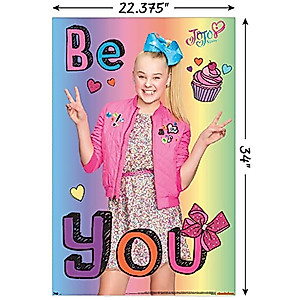 Trends International JoJo Siwa - Be You Wall Poster, 22.375" x 34", Unframed Version