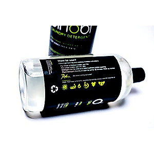 Ultra Sensitive Laundry Detergent w/ Lavender for Baby or Adult - Earth Friendly, Sensitive Skin, Sulfate-Free, Plant Based - by Dinobi | 32 Ounce | Environmentally Friendly, Hypoallergenic and Skin Safe, Vegan, and Safe for HE Washers!