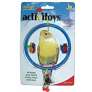 JW Pet Activitoys Ring Clear Bird Toy [Set of 3]