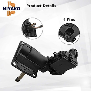 Niyako 4x4 Front Axle Actuator Fork Disconnect Assembly Replacement# 68216944AA 68216944AB Fit 2013-2018 Ram 2500 3500 4WD