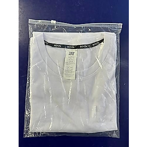 Men's Pack of 1 Workout Running Shirts, Dry Fit Moisture Wicking T-Shirts, Sports Gym Athletic Short Sleeve Shirts White XL
