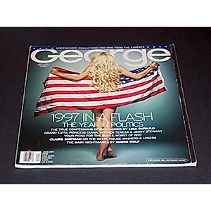 GEORGE MAGAZINE JANUARY 1998 PAMELA ANDERSON