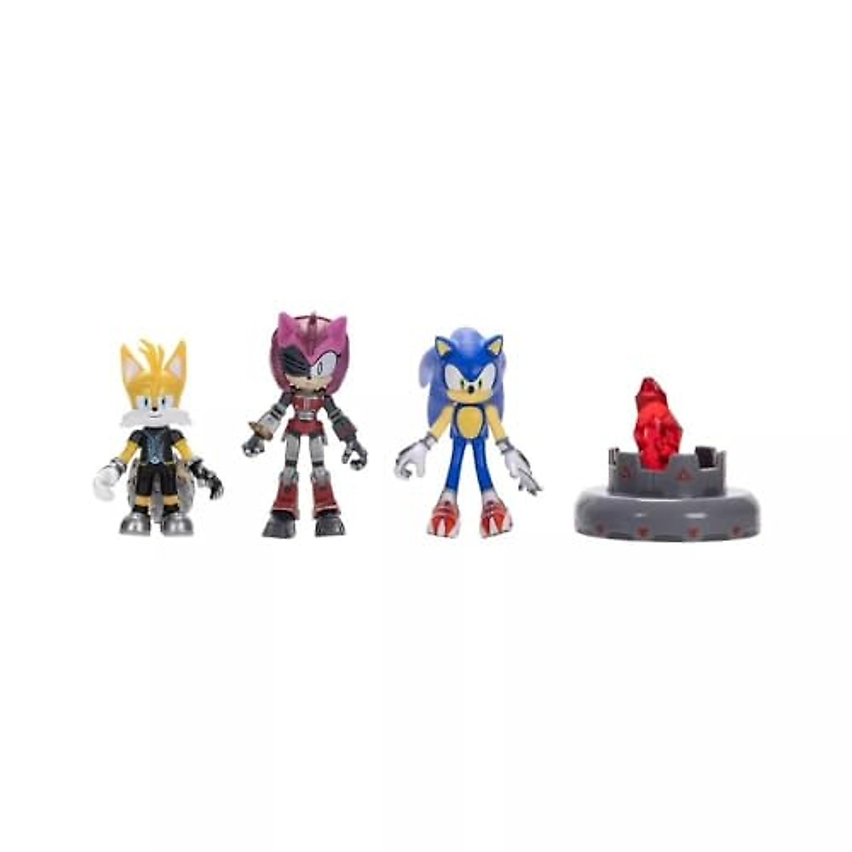 Sonic Prime 2.5" Figure Multipack with Sonic, Tails Nine & The Prism Shard with display base!