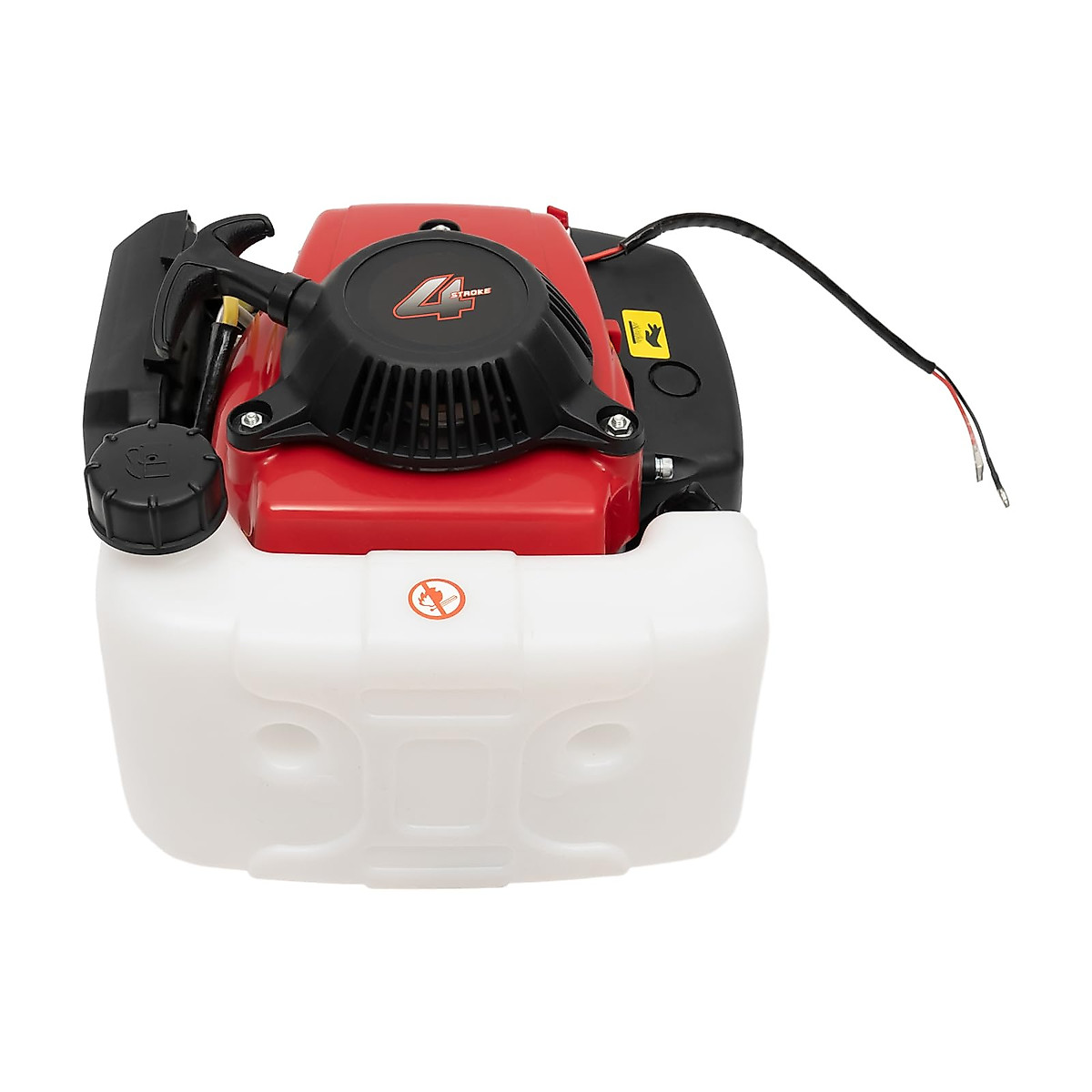 4 Stroke Outboard Motor,1.6KW Outboard Fishing Boat Motor Engine With Air Cooling,52CC Portables Boat Engine for Inflatable Boat Kayak and Small Boat