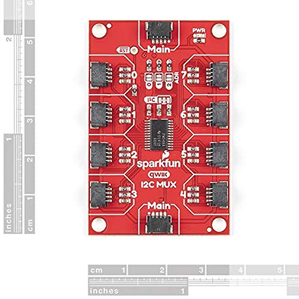 SparkFun Qwiic Mux Breakout - 8 Channel (TCA9548A) & Qwiic Cable Kit Bundle - Easily Read Multiple sensors w/The Same I2C Address Or Communicate w/Multiple I2C Devices with Different addresses