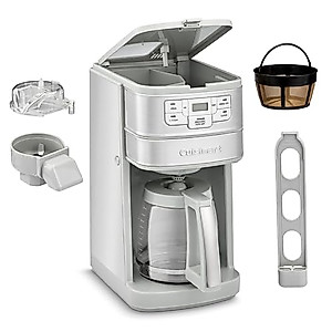 Cuisinart DGB-400SS Automatic Grind and Brew 12-Cup Coffeemaker Stainless Steel Bundle with 2 YR CPS Enhanced Protection Pack