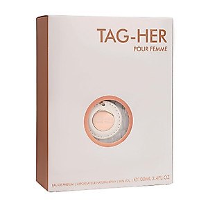 Armaf Tag Her for Women Eau de Parfum Spray, 3.4 Ounce