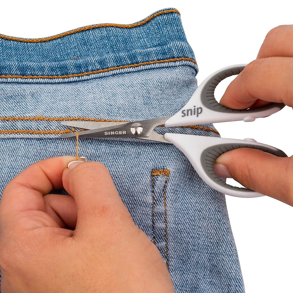 Singer Grey Scissor Craft 4"