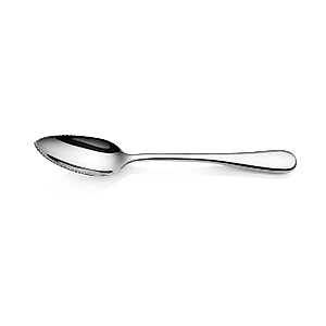 Artaste 59373 Rain 18/10 Stainless Steel Grapefruit Spoon, 6.35-Inch, Set of 6