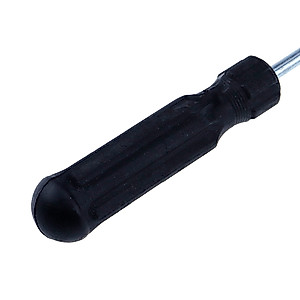 Pastlla 10Pcs Screwdrivers Set, 5 Phillips Screwdriver & 5 Flat Head Screwdriver Magnetic Screwdriver Set for Fastening, Loosening Screws, Repairing Home Improvement Craft (Black, 6 Inch)